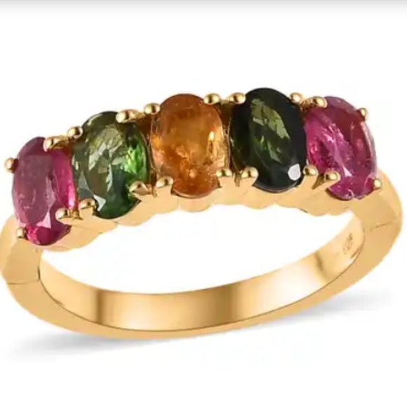 Jewelry | Multitourmaline 5 Stone Arthritis Ring | Poshmark